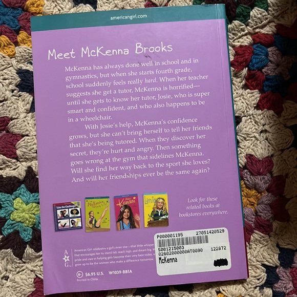 Other | Mckenna American Girl Doll Book Mary Casanova | Poshmark